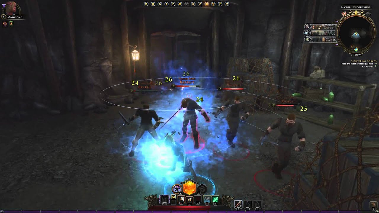 Dungeons Dragons Neverwinter Control Wizard Gameplay Hd Youtube