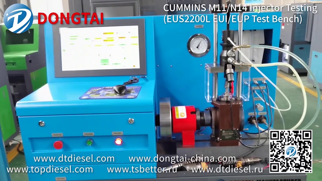 Eus2200l Eus2000l Eui Eup Test Bench Test Ing Cunmins M11 N14 Injector