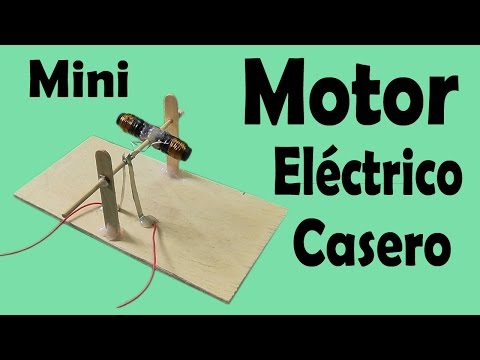 Construcción De Un Motor Eléctrico Casero Padua Materiales