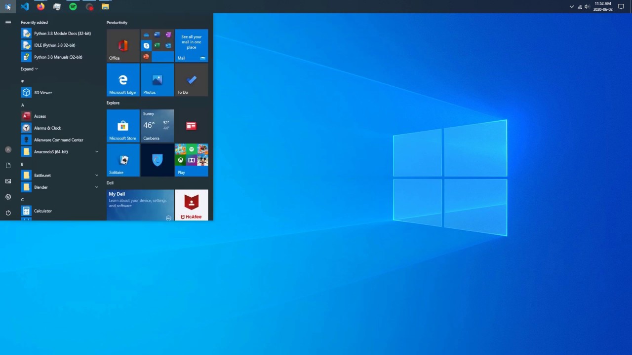 First Python Program Hello World Youtube