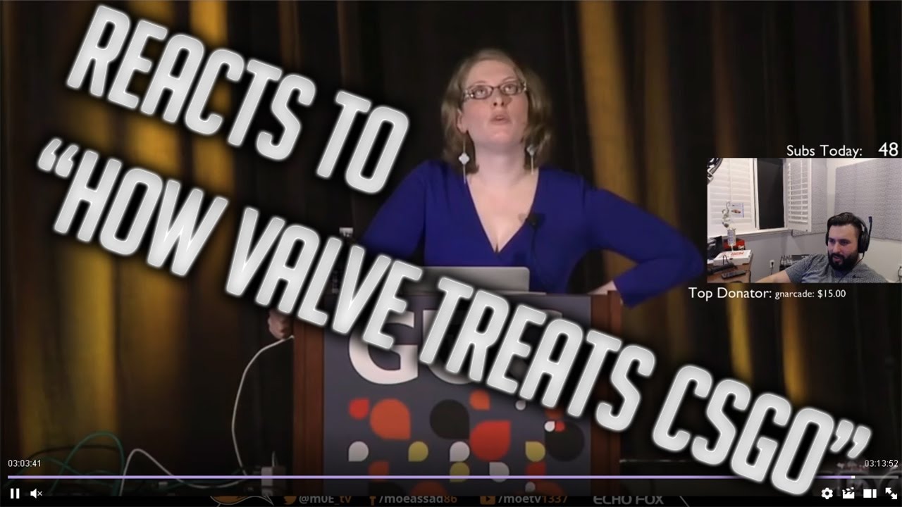 Moe Reacts To How Valve Treats Csgo Youtube