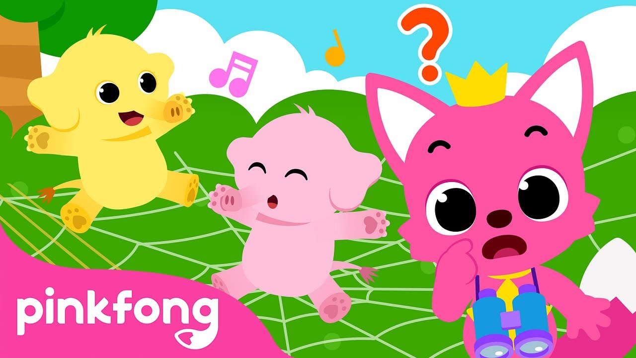 Elephants Jumping On The Web Outdoor Songs Spanish Nursery Rhymes