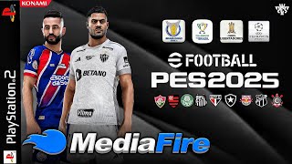 Efootball Pes 2025 Ps2 Iso Download Mediafıre Atualizado Aethersx2 ...