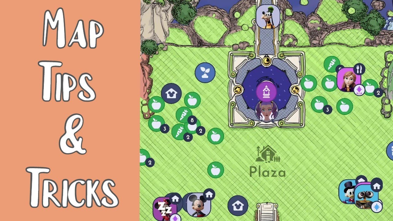 Dreamlight Valley Map Tips Tricks Youtube