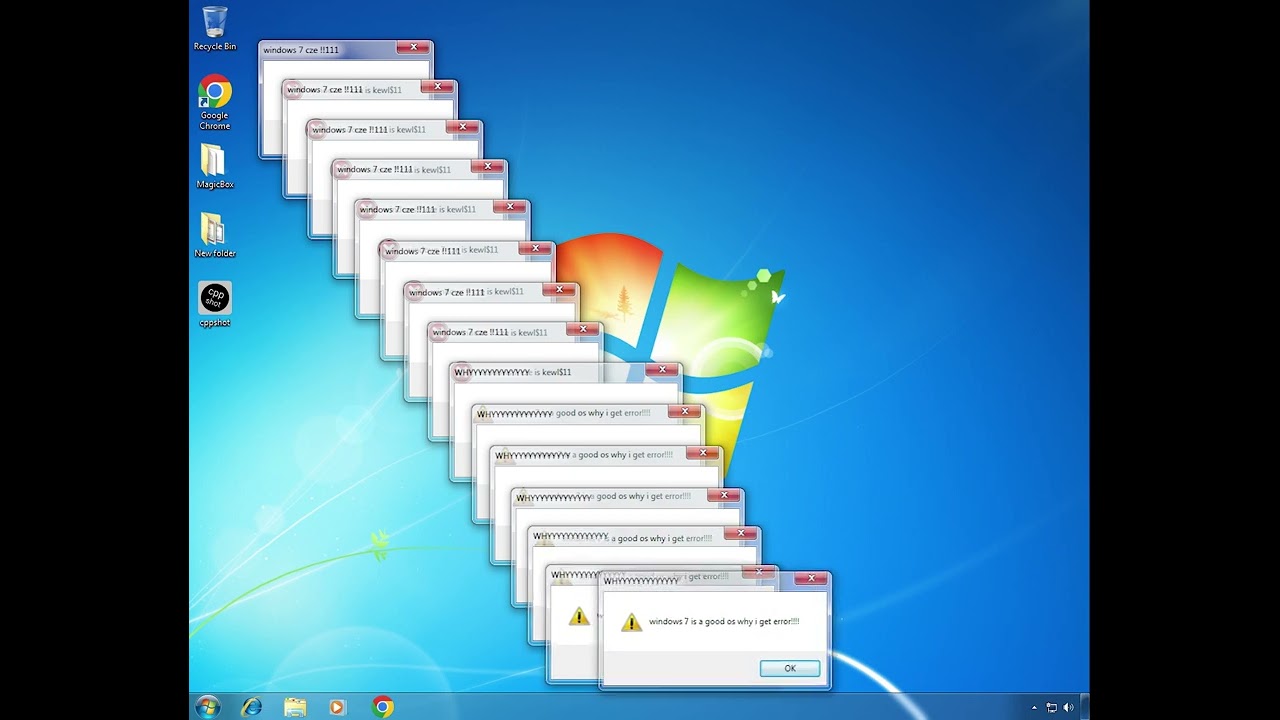 Windows 7 Aero Crazy Error Full 60 Fps