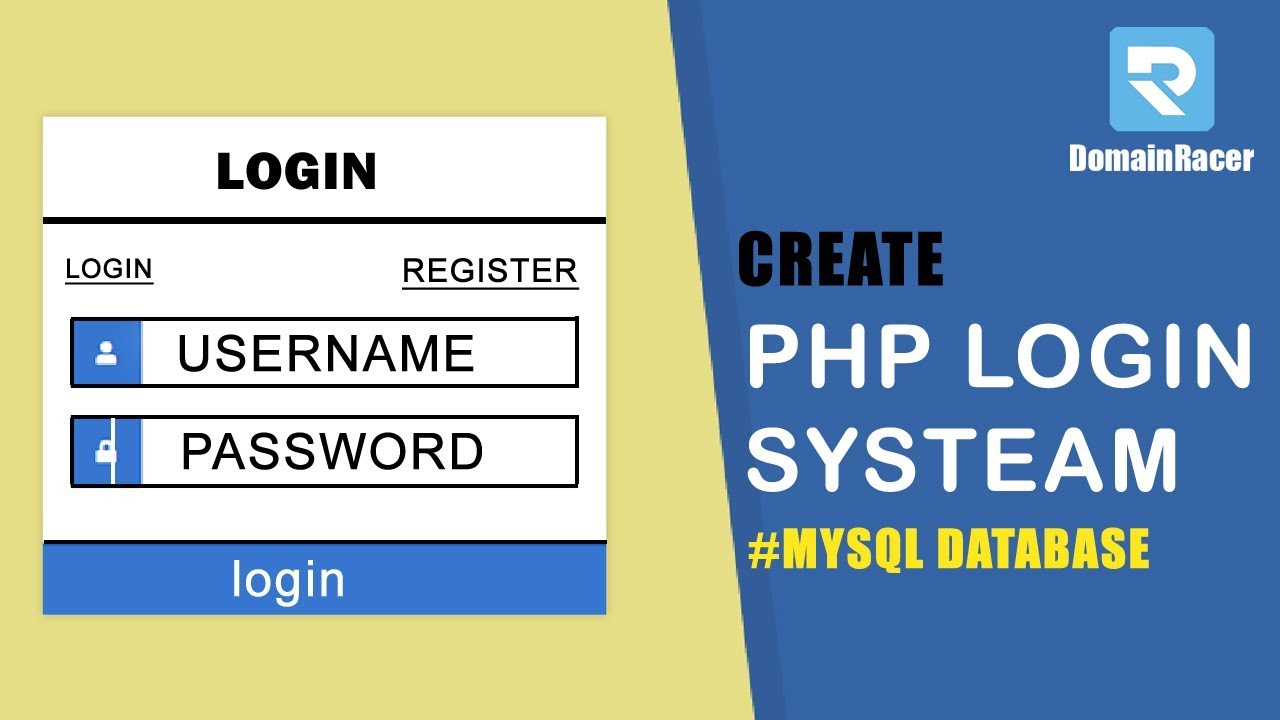 Easily Create Php Login System Using Php And Mysql Database With