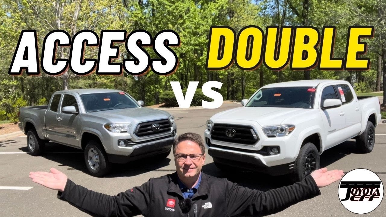 2022 Tacoma Double Cab Vs Access Cab I Compare So You Can Pick Youtube