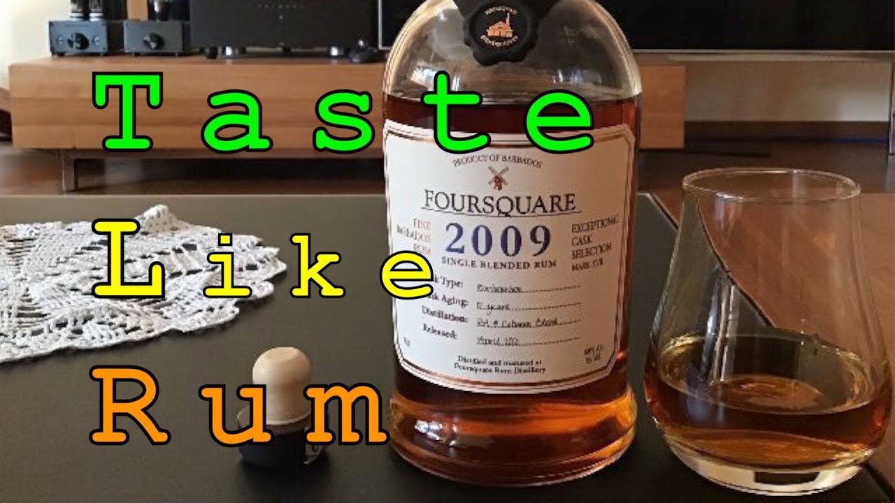 Foursquare 2009 Rum Review Youtube