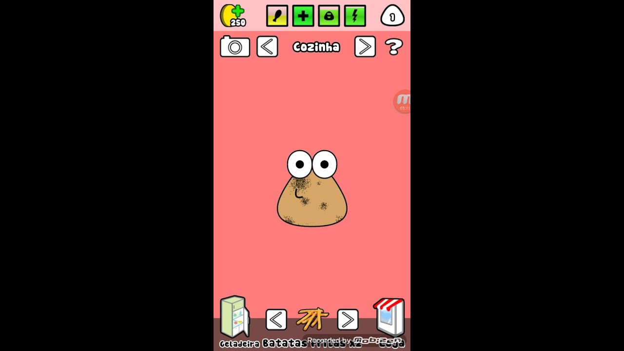Pou Dinheiro Infinito E Nível 270 Youtube