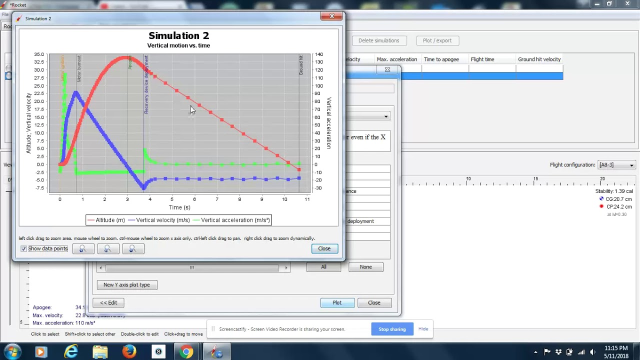 Designing A Rocket Using Open Rocket Software Part 4 Running