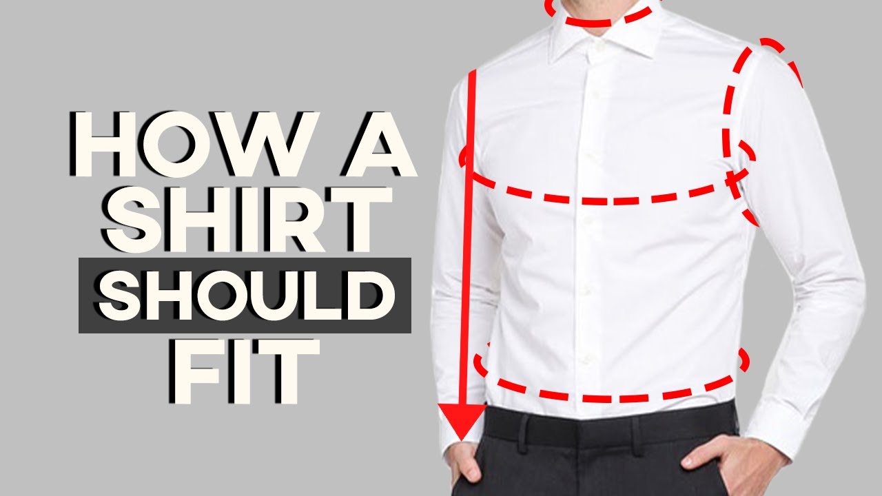 How A Dress Shirt Should Properly Fit A Beginner S Guide To Men S
