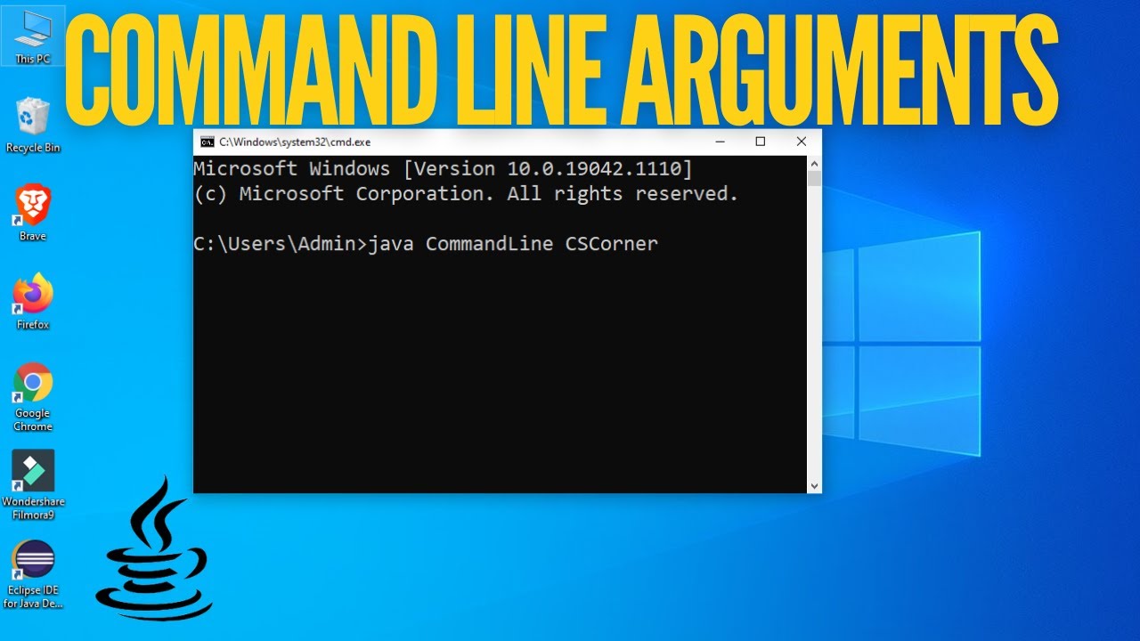 Command Line Arguments In Java How To Pass Command Line Arguments In