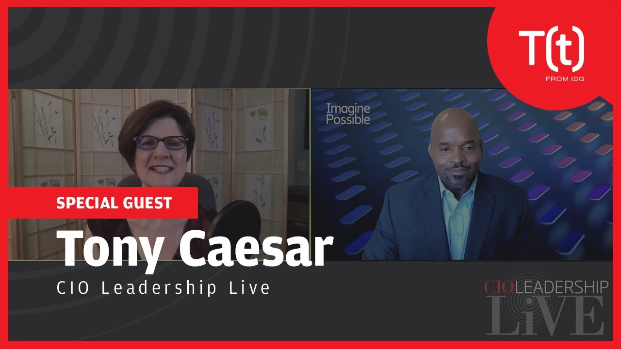 Cio Leadership Live With Tony Caesar Mana It Head Ericsson Youtube