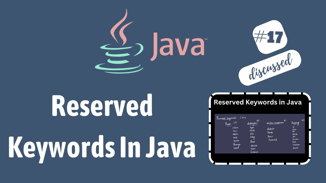 Examples Of Java Keywords At Harrison Fitch Blog