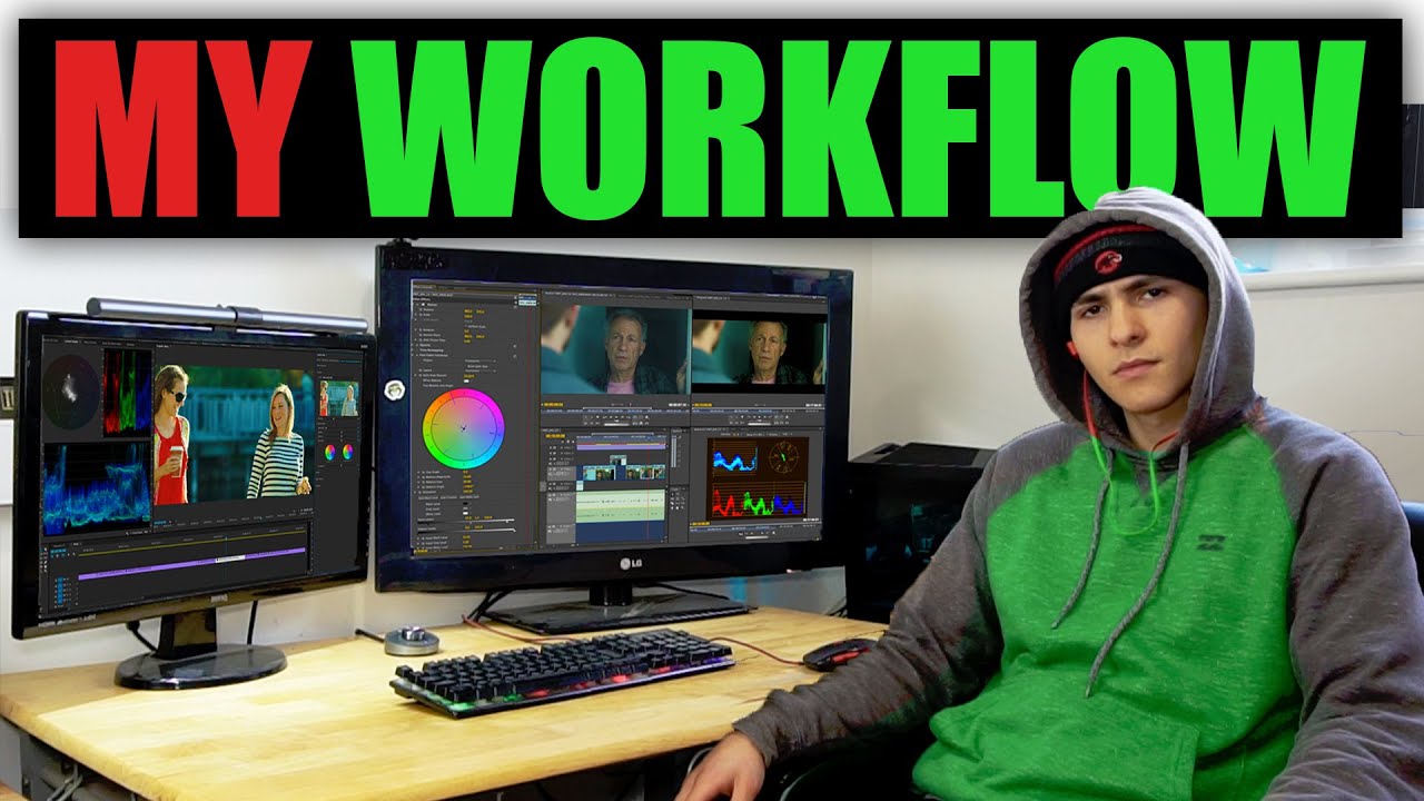 How To Professionally Edit Youtube Videos My Workflow Youtube
