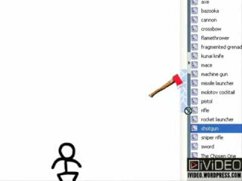 Very Funny Stick Man Animation Animation Vs Animator Stick Figure