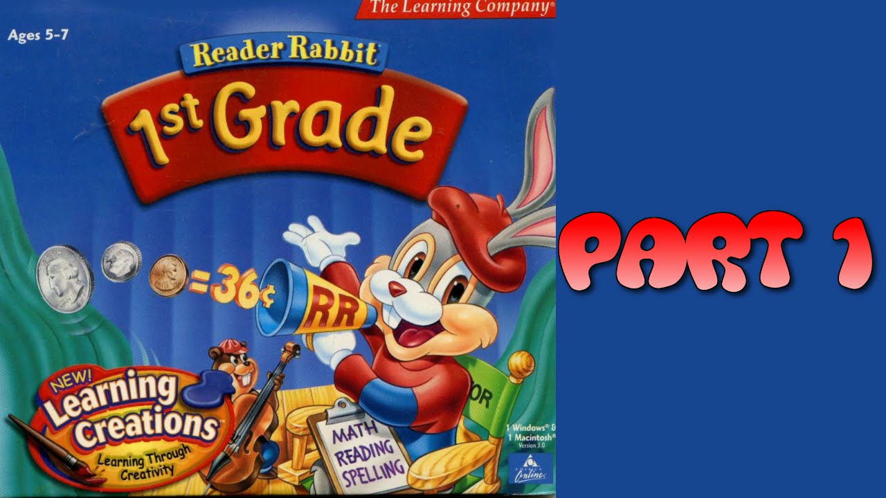 Whoa I Remember Reader Rabbit Personalized 1st Grade Part 1 Youtube