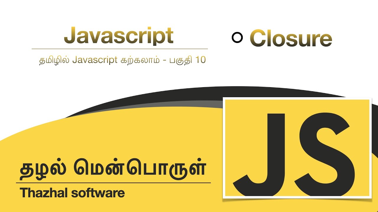 Javascript Part 10 Closure Youtube