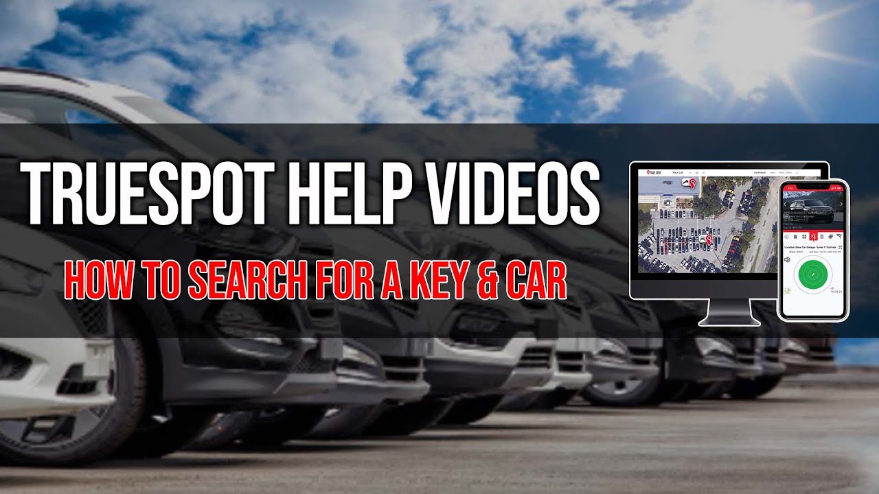 How To Find A Key Car With Truespot Youtube