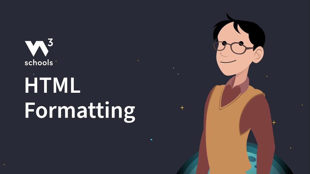 Html Formatting W3schools Youtube