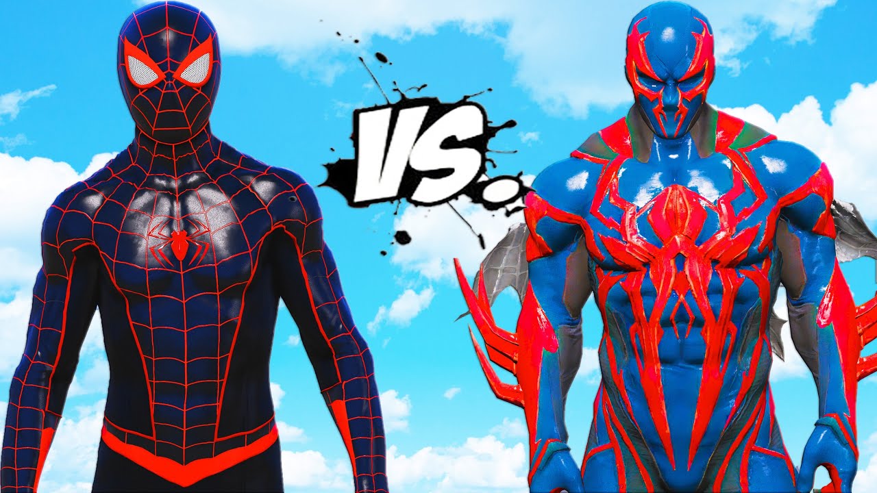 Spiderman 2099 Vs Spiderman