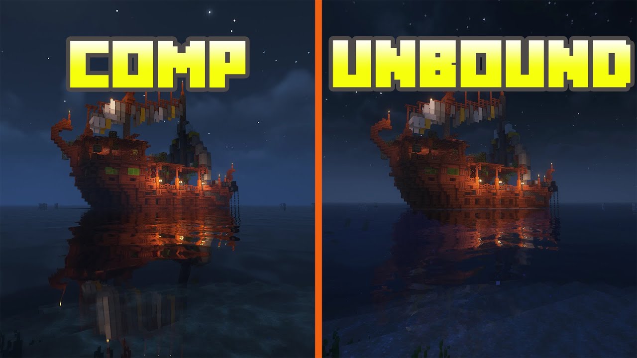 Complementary 4 7 2 Vs Complementary Unbound 5 0 Shader Comparison