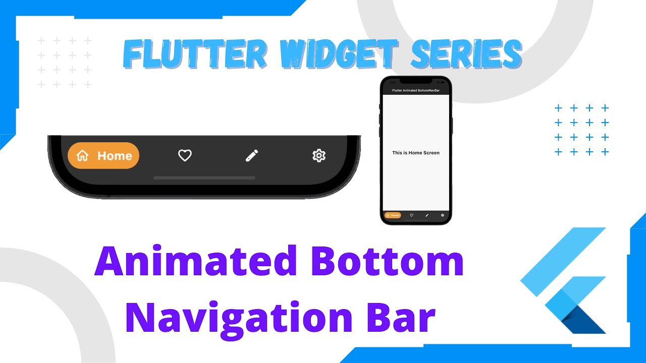 Flutter How To Make A Custom Animated Bottom Navigation Bar On Screen