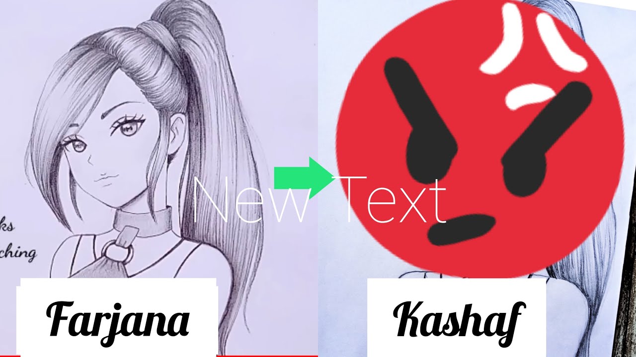 I Tried Recreate Farjana Drawing Academy Drawing Pencil Anime Girl