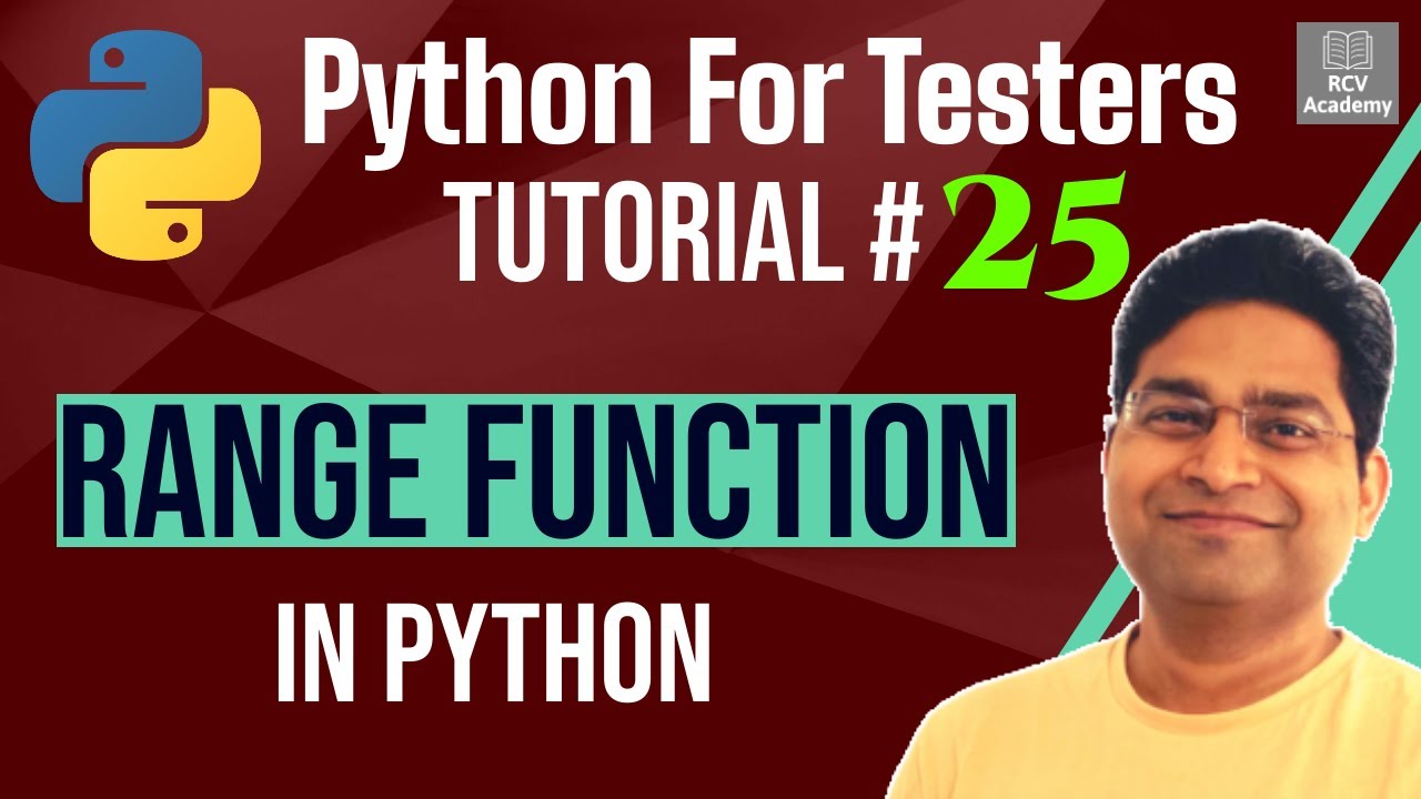 Python For Testers 25 Range Function In Python Range Explained
