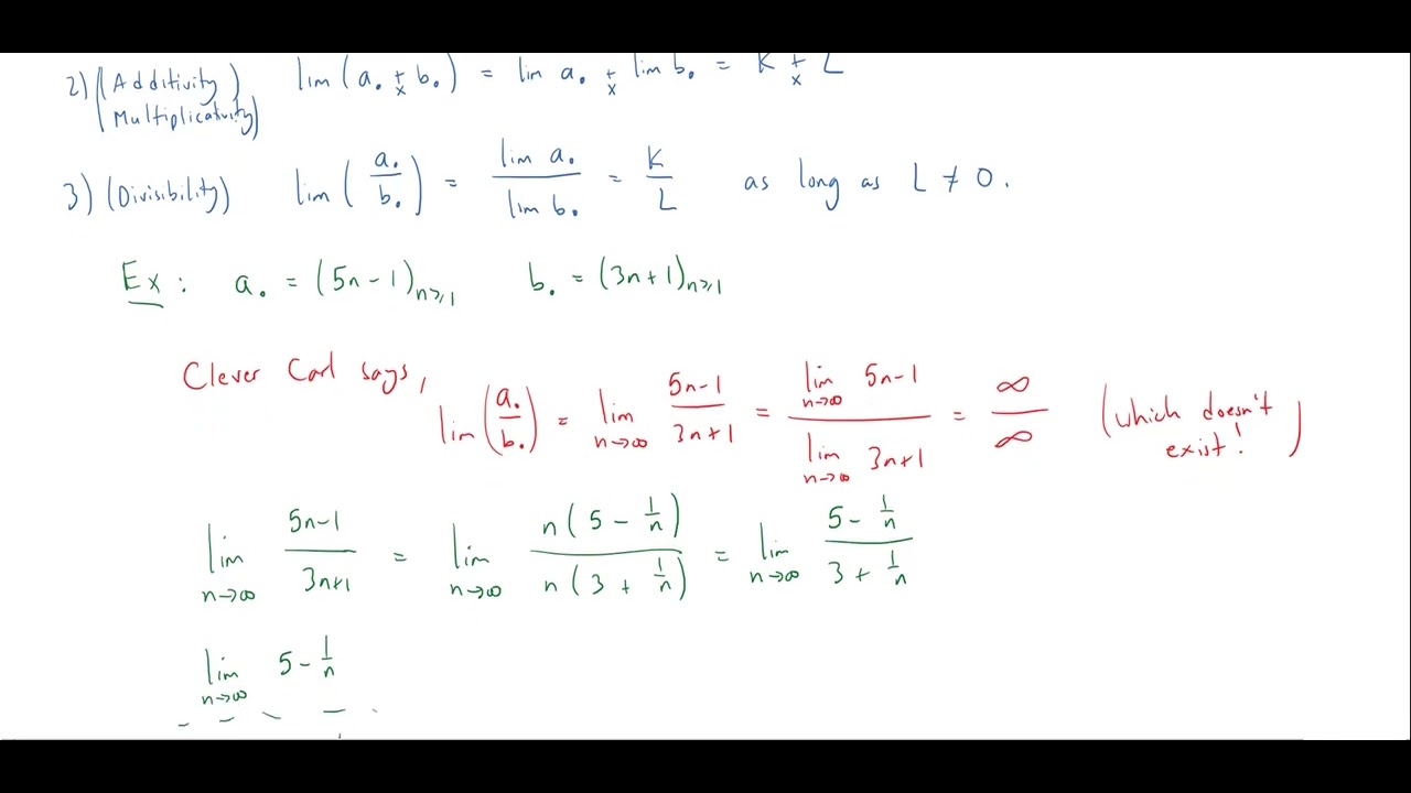 More Limit Properties Youtube
