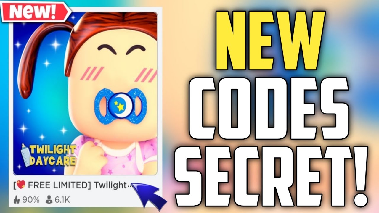 Twilight Daycare New Codes Roblox Secret Codes Gonna Pop Youtube
