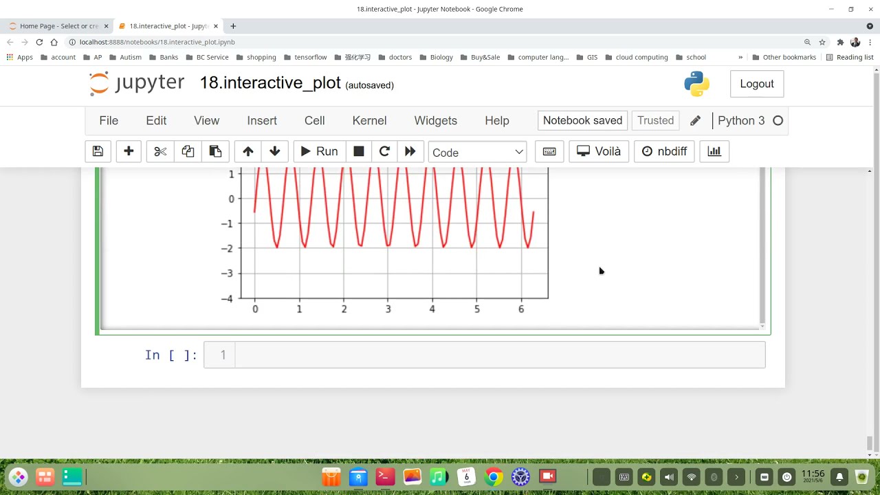 How To Create Interactive Widget Plots In Jupyter Notebook Youtube