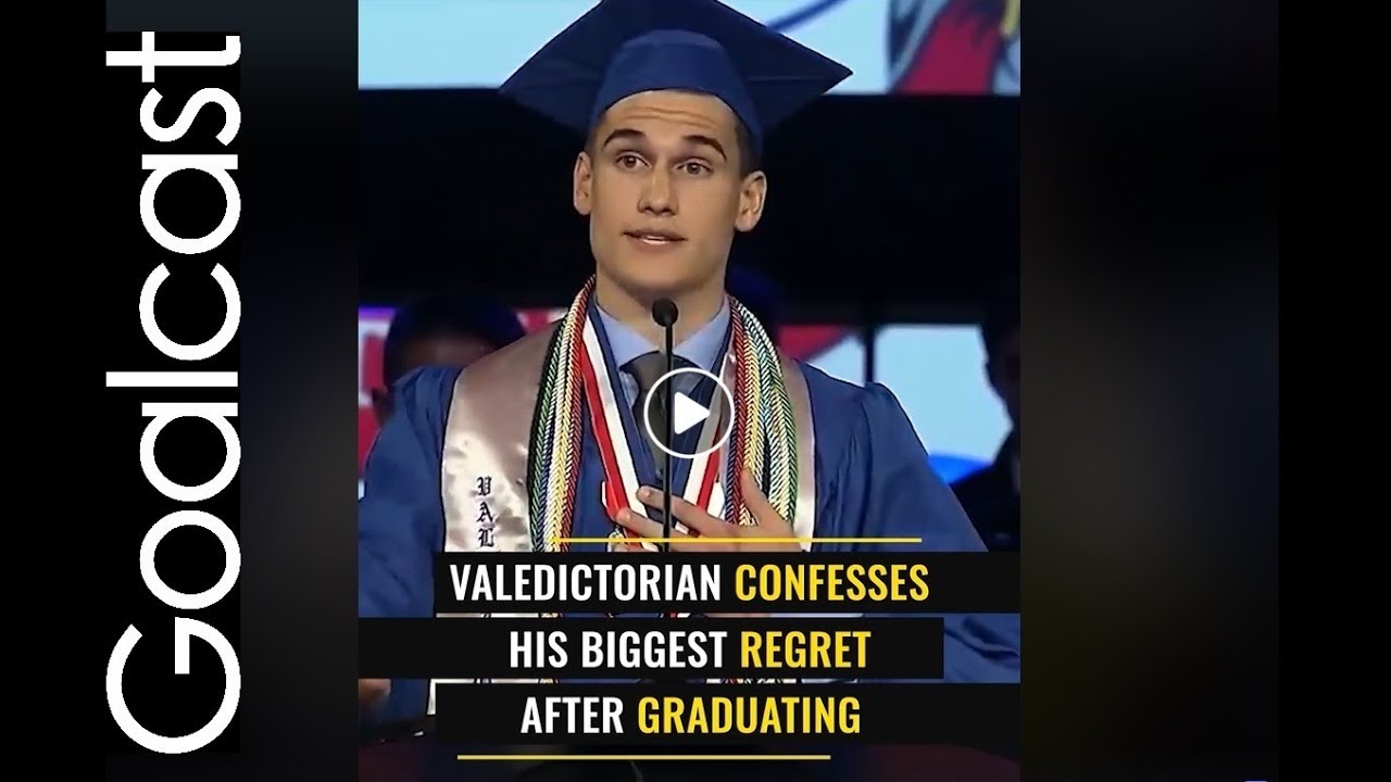 Kyle Martin Valedictorian Shares Important Life Lesson Youtube