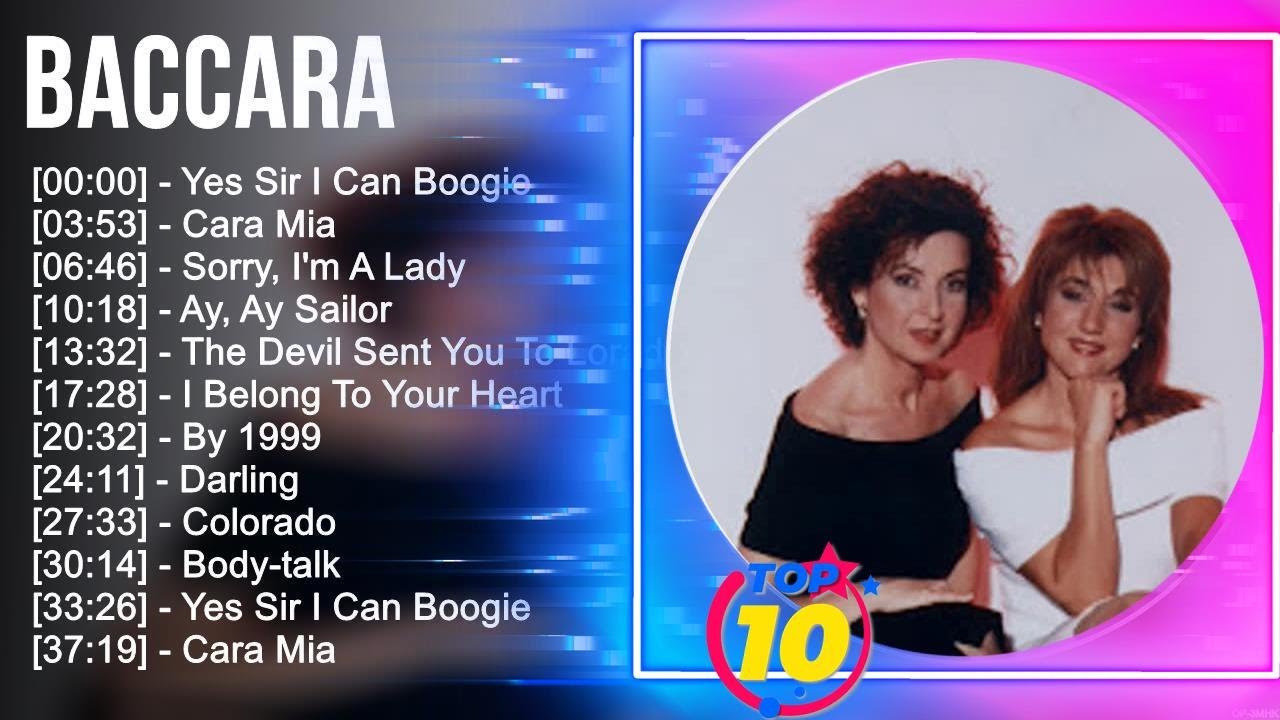 B A C C A R A Greatest Hits Top 100 Artists To Listen In 2023 Youtube