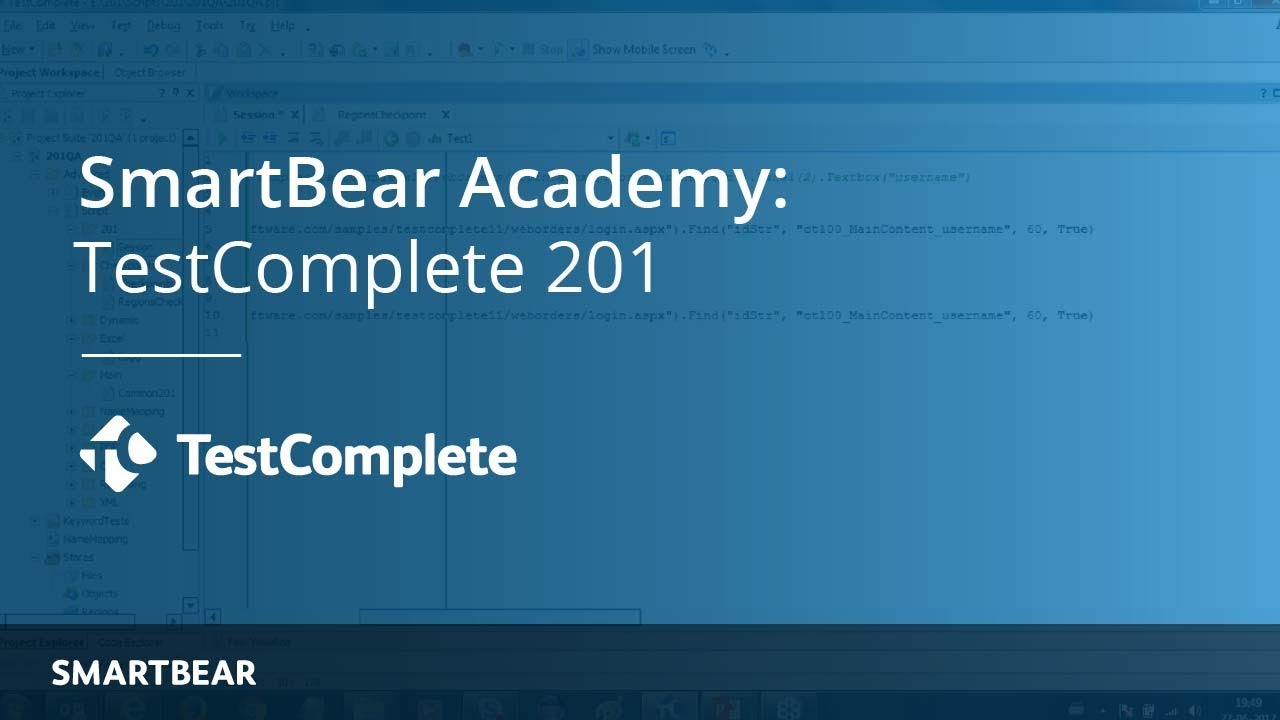 Testcomplete 201 Dynamic Creation Of Objects Youtube