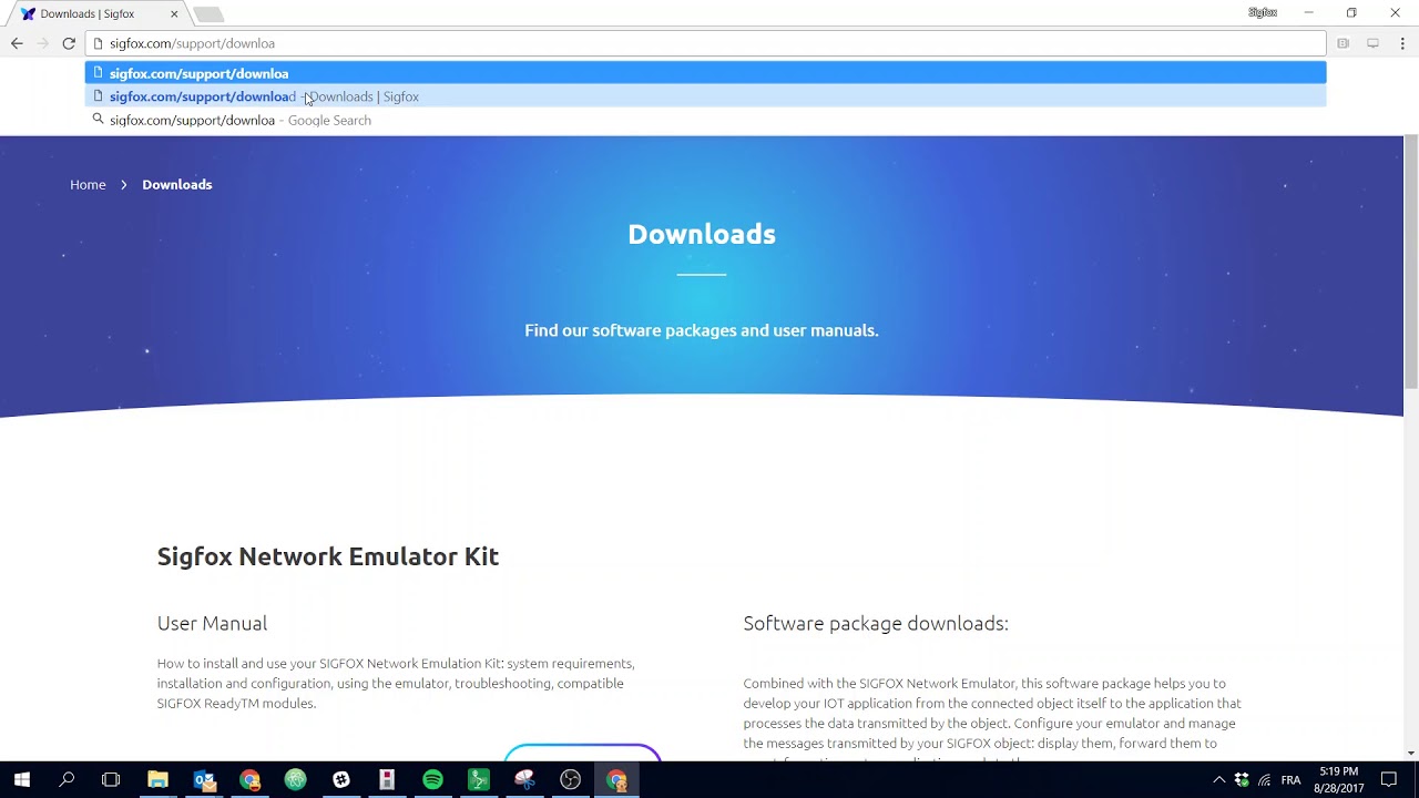 Sigfox Network Emulator Getting Started Youtube