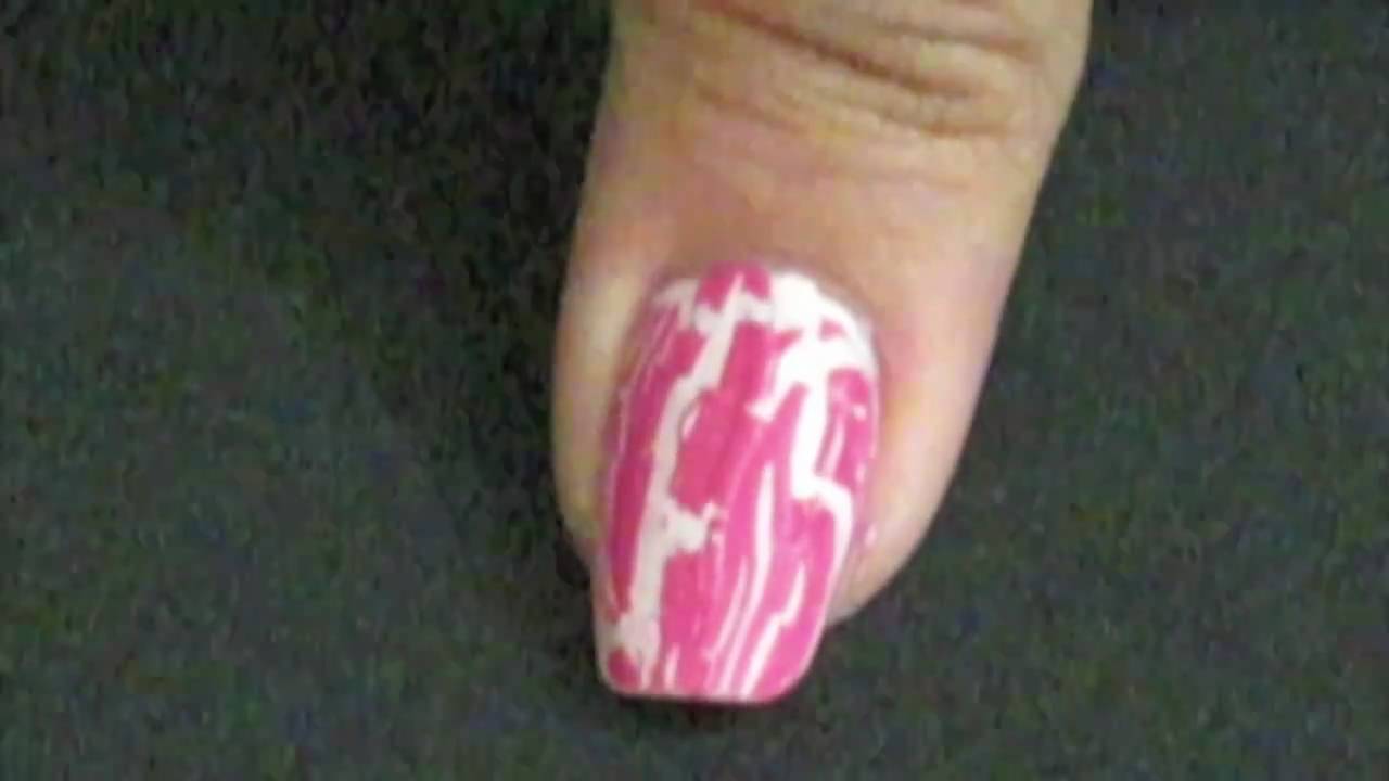 China Glaze Crackle Nail Tutorial Youtube