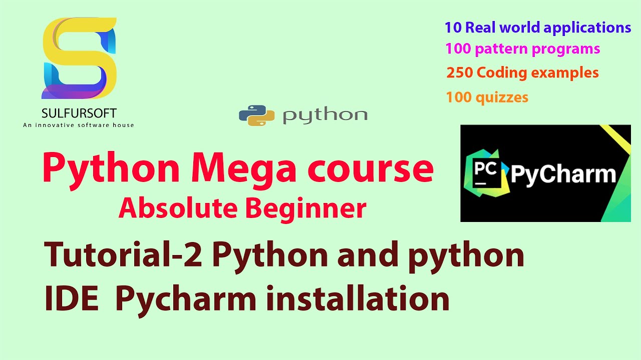 Python 1 Easy Tutorial For Absolute Beginners Installation Of Python