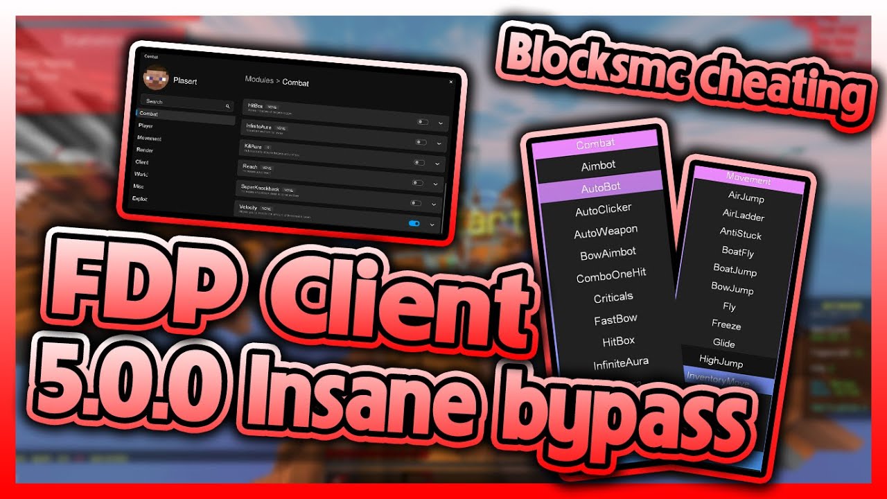 ёядйfdp Client First Video On Blocksmc Mc Hackingёяшо Youtube