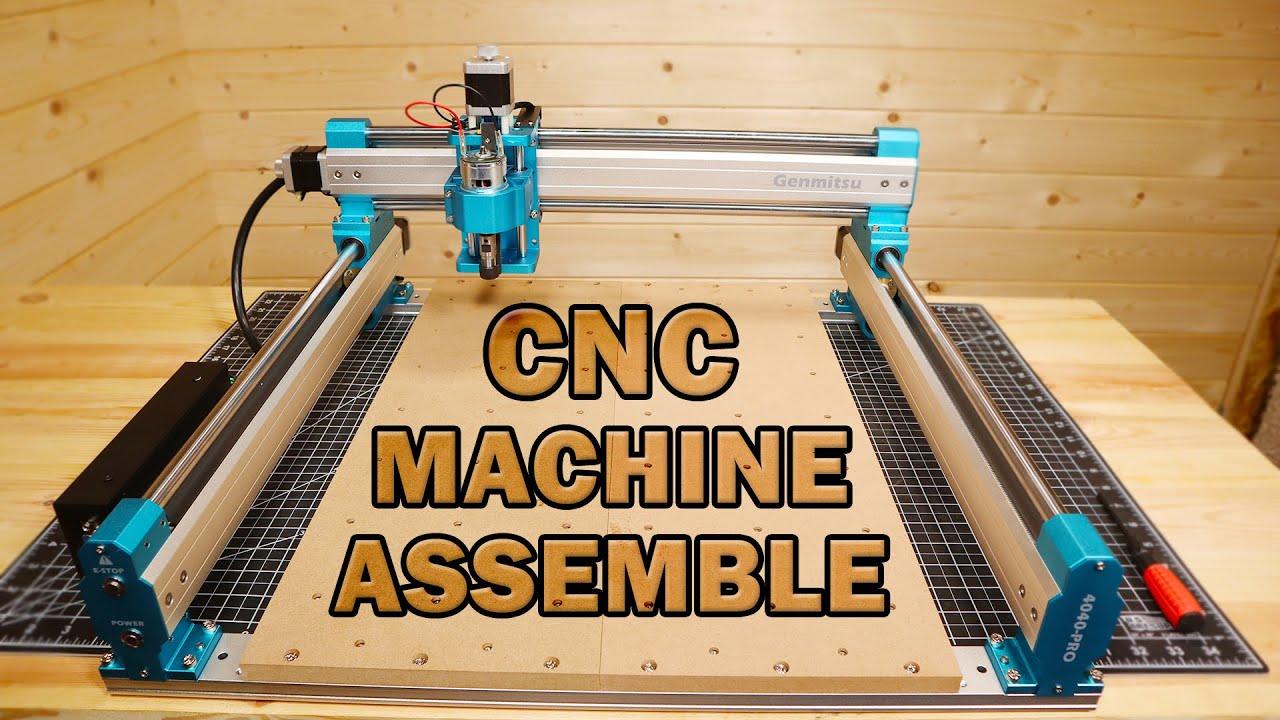 Genmitsu 4040 Pro Cnc Assembly Youtube