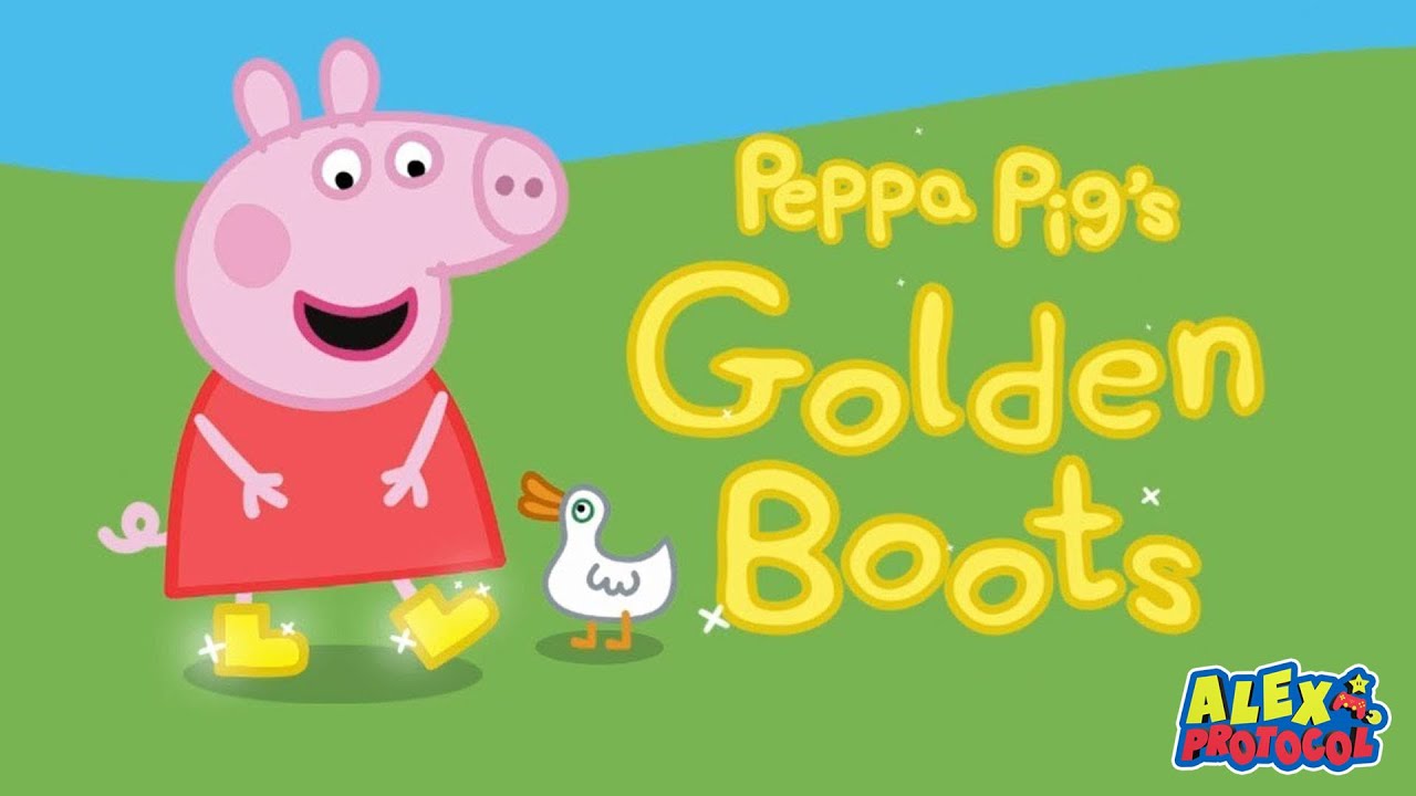 Peppa Pig Golden Boots Mi Amiga Peppa Cerdita En Las Botas Doradas 01