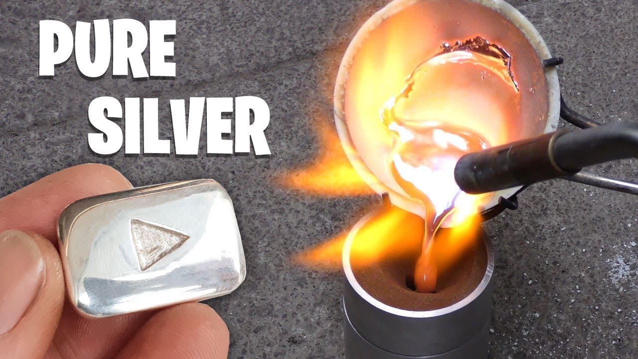 Casting Silver Youtube Play Button Youtube