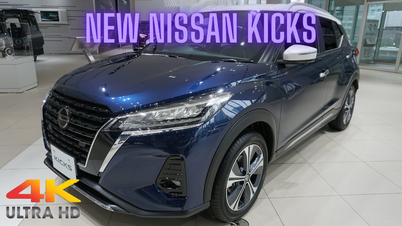 2022 Nissan Kicks X Four Blue White New Nissan Kicks 2022 新型日産キックス