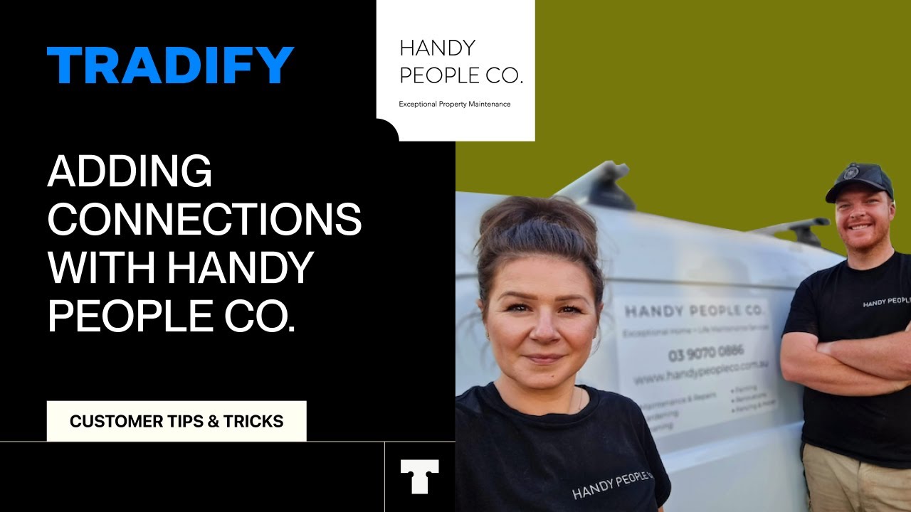 How Jamie Uses Tradify Connections To Work With Subcontractors Youtube