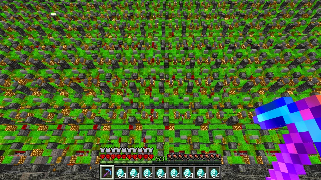 I Tested The Best Mining Methods In Minecraft Youtube