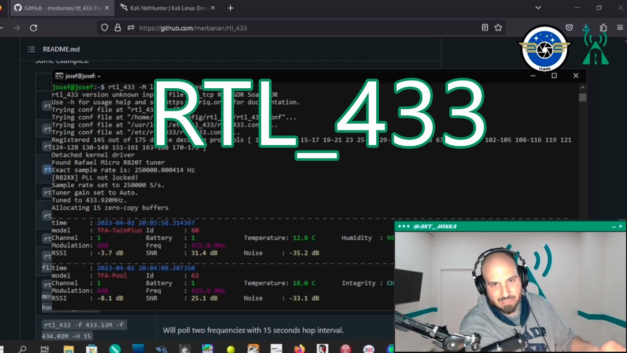 Probando Rtl 433 Youtube