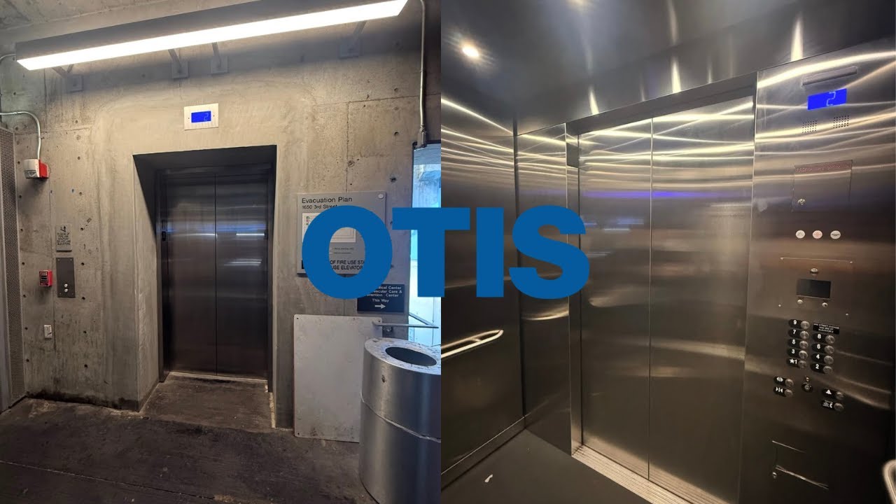 Otis Gen3 Traction Elevators 3rd Street Garage San Francisco Ca