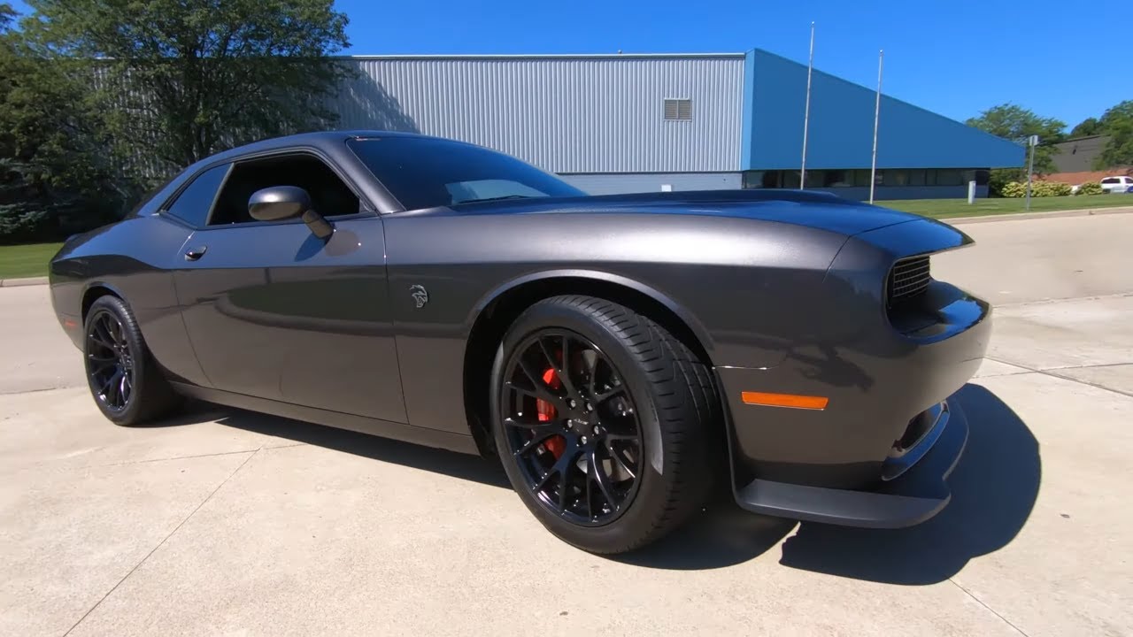 Test Drive 2016 Dodge Challenger Hellcat Vanguard Motor Sales Youtube
