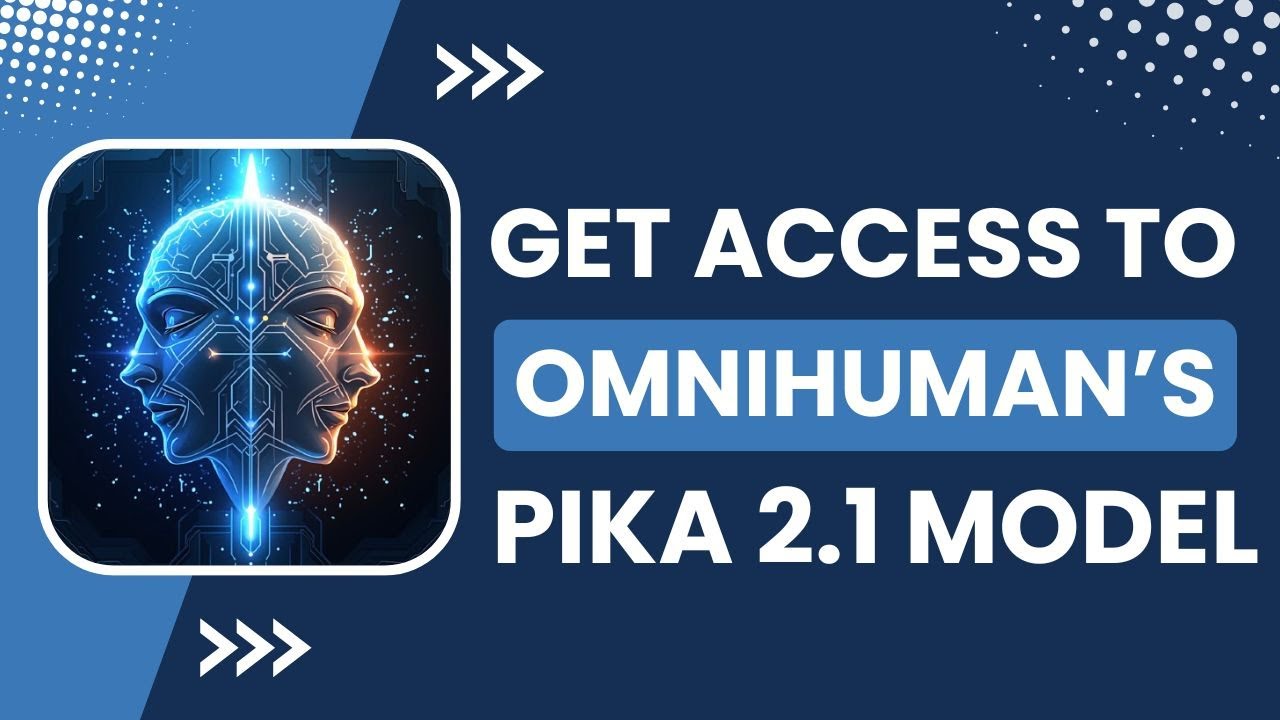 How To Get Access To Omnihuman Ai S Pika 2 1 Model Youtube