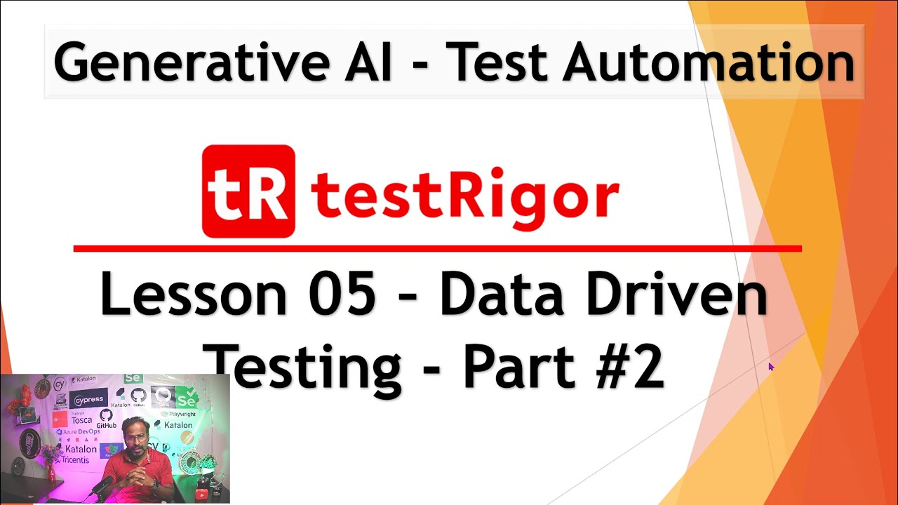 Generative Ai Test Tool Testrigor Lesson 05 Data Driven Testing